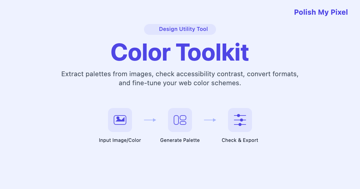 Color Toolkit - Palette Extraction, Contrast, Harmonies, Export ...